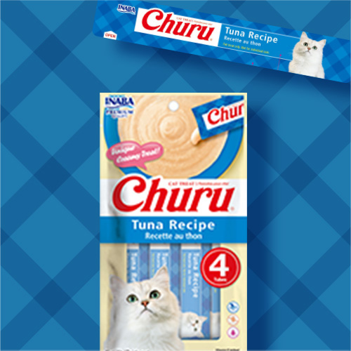 Who's the Cat's MEOW Challenge / INABA Churu Premium Cat Treats ＆ Foods