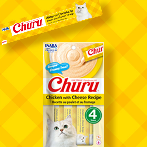 Who's the Cat's MEOW Challenge / INABA Churu Premium Cat Treats ＆ Foods
